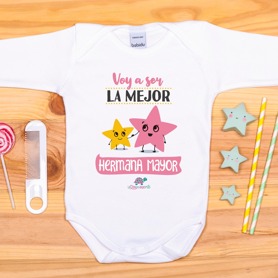 Camisetas Para Anunciar El Nacimiento De Una Hermana Mayor